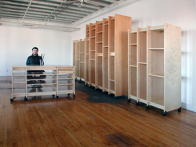 Art Storage System For The Storage Of Art Made By Art Boards邃 Archival